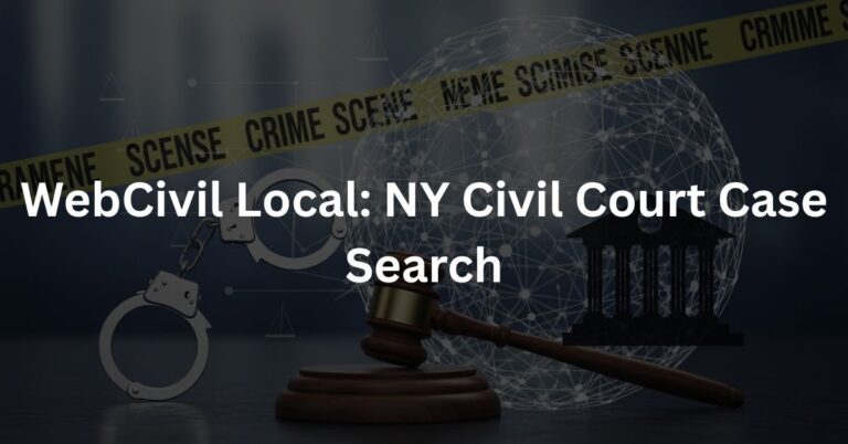WebCivil Local: NY Civil Court Case Search